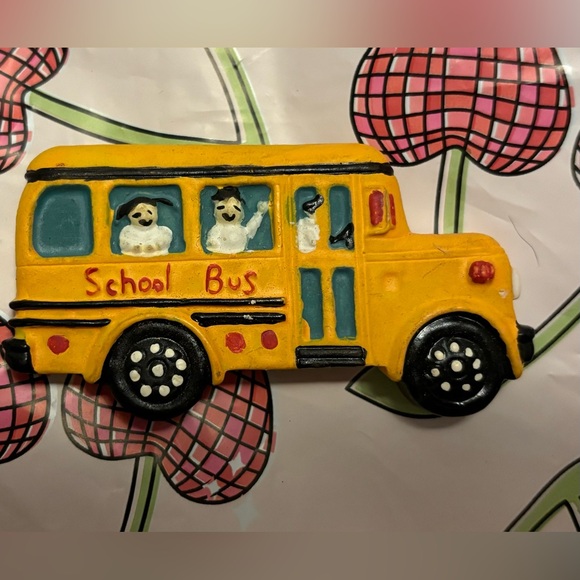 Accents | School Bus Magnet | Poshmark